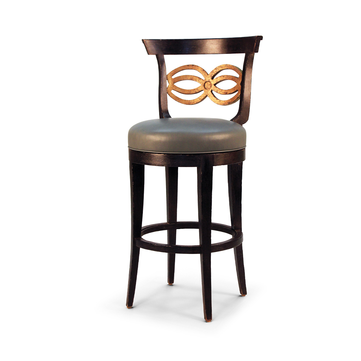 Bergamo Swivel Bar Stool - Minton-Spidell