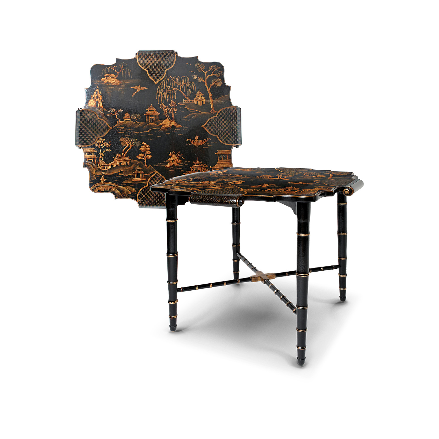 Canton Tea Table - Minton-Spidell