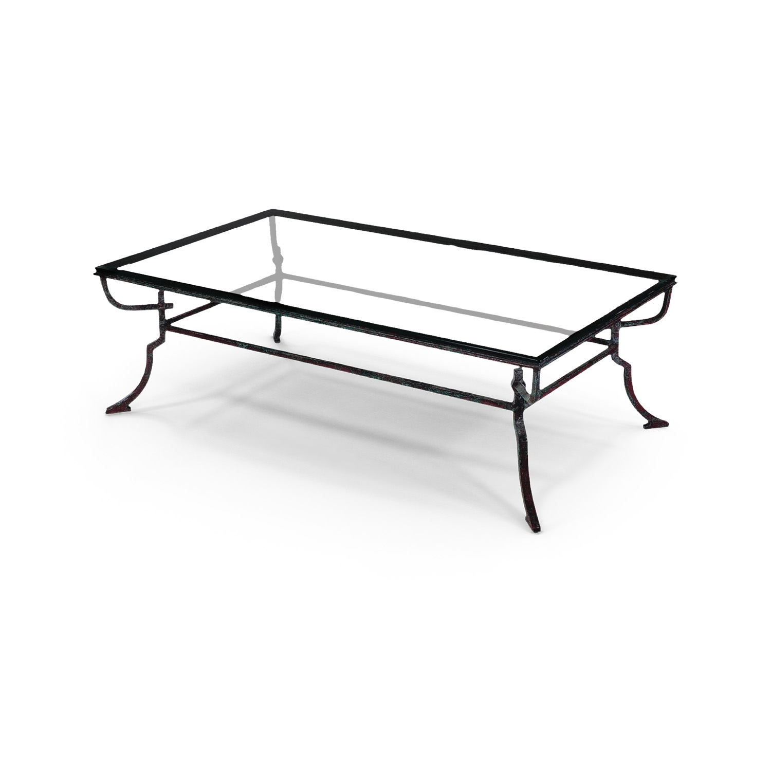 Cardiff Iron & Glass Table - Minton-Spidell