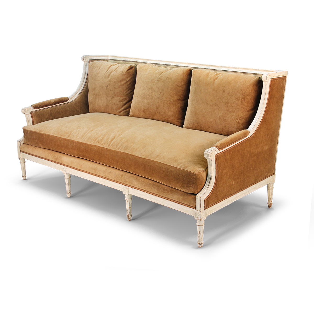 Louis XVI Wing Sofa - Minton-Spidell