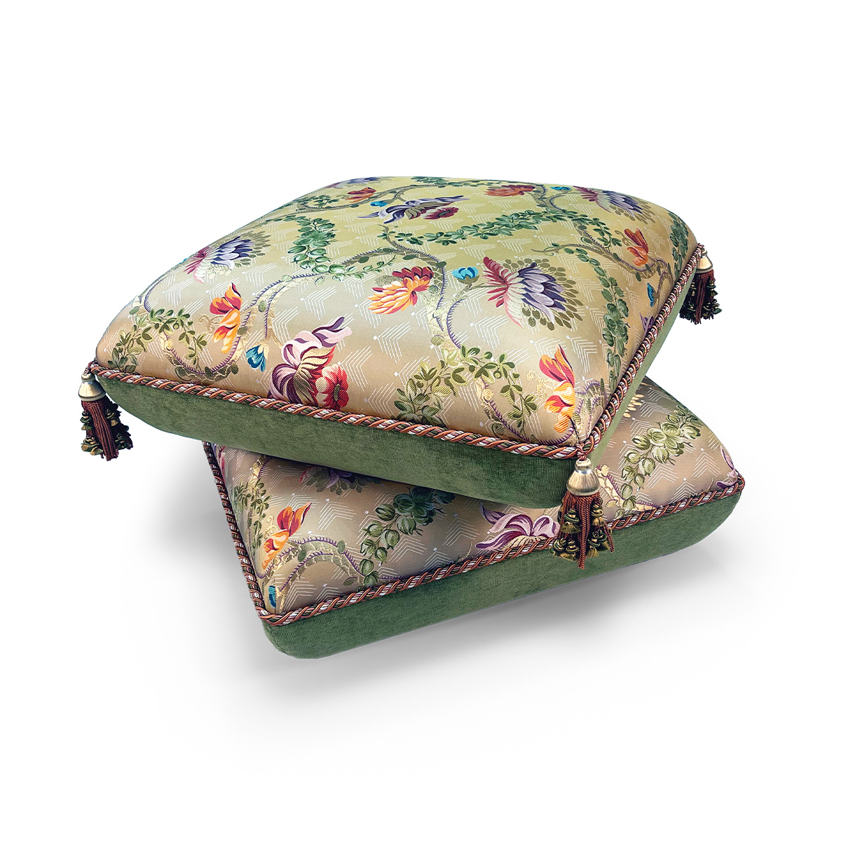 Stacked Pillow Ottoman - Minton-Spidell